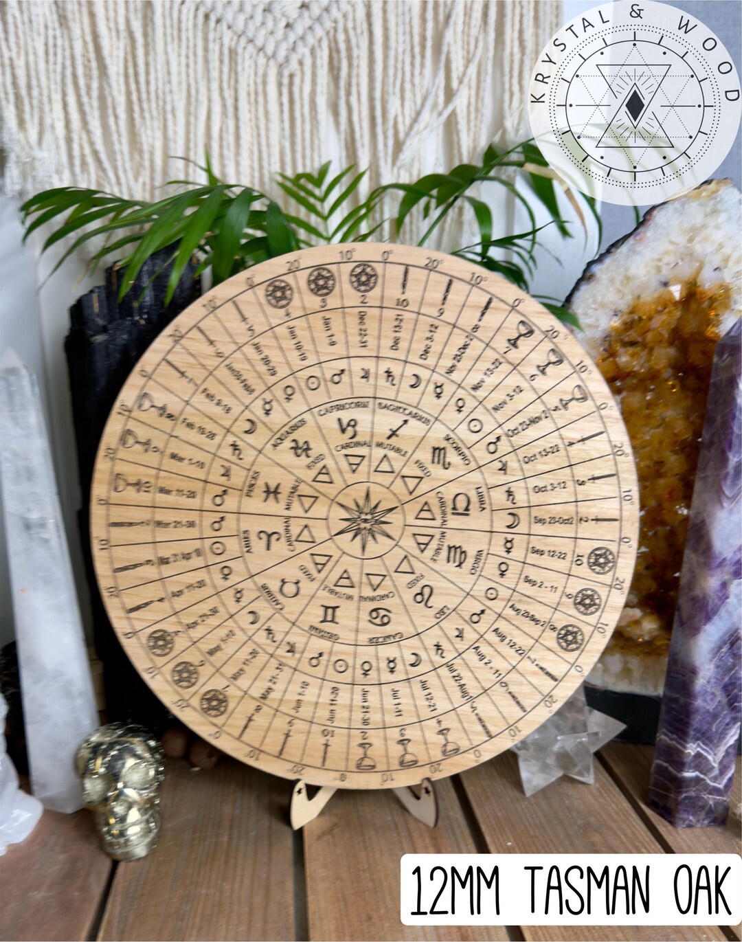 Tarot Chart and Astrology Chart Wheel | Pendulum Dowsing | Readings ...