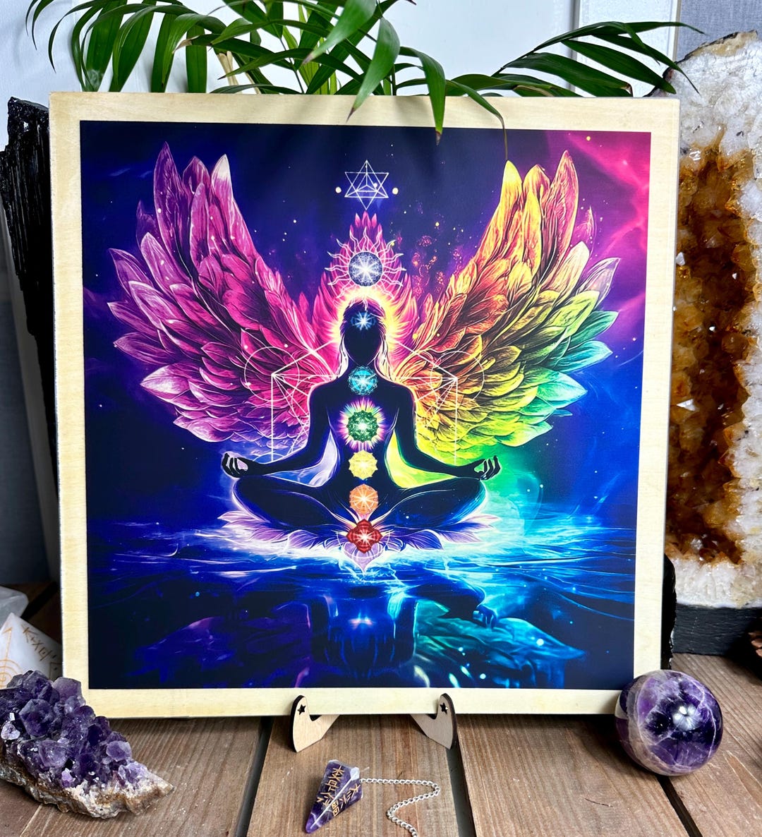 Distant Healing Board | Chakra Healing Board | Printed - Etsy