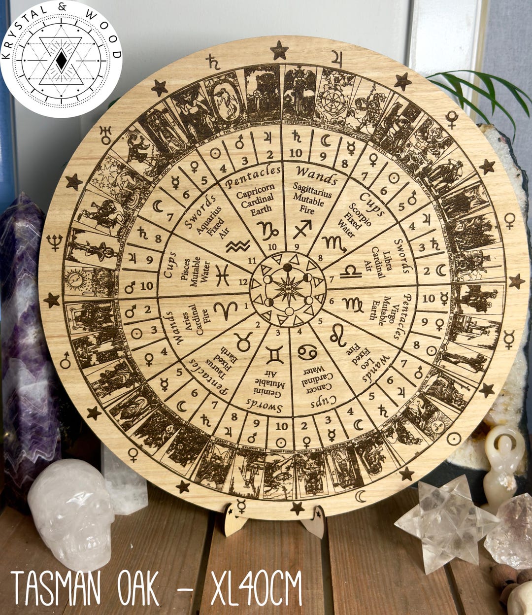 Tarot Chart and Astrology Chart | Board | Pendulum | Readings Board ...