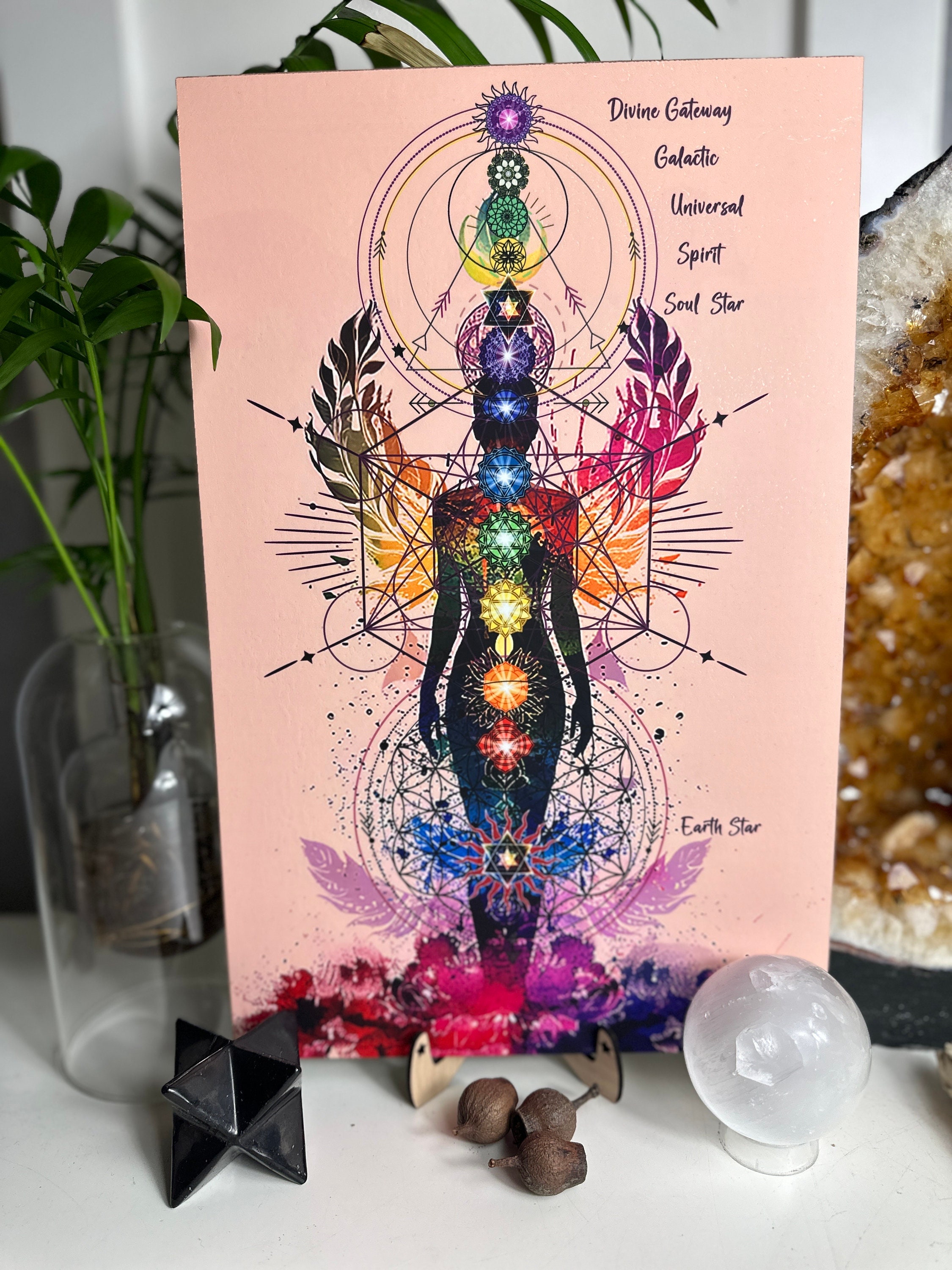 12 Chakra Symbols System | Earth | Soul Star | Non Binary | Distant ...