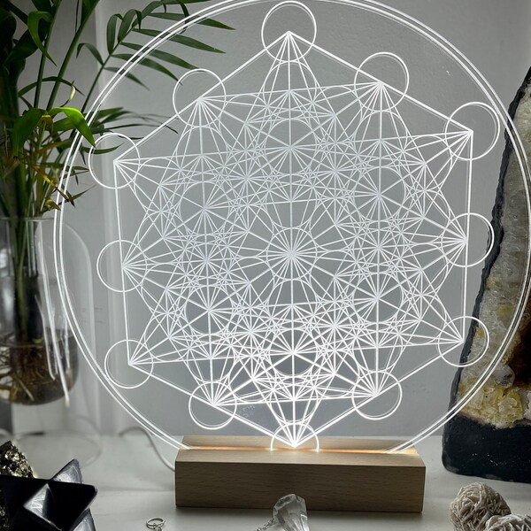 Metatron Night Light - Etsy
