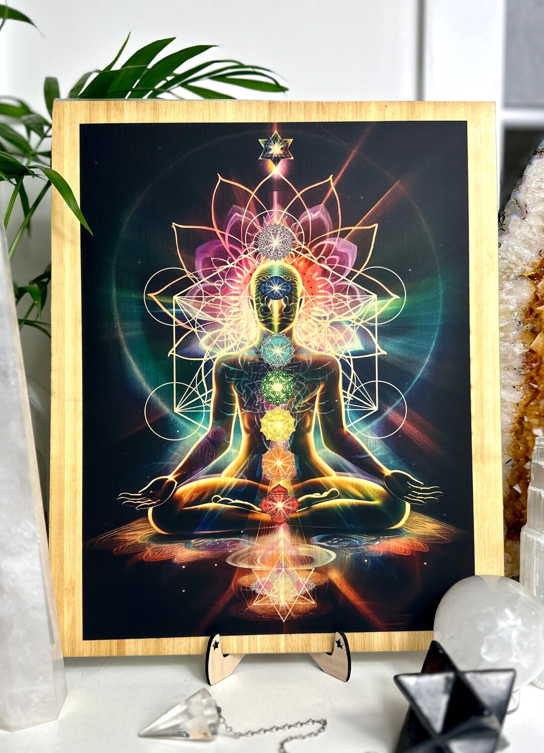 Distant Healing Board | Non Binary| Chakra Healing | Bamboo - Etsy