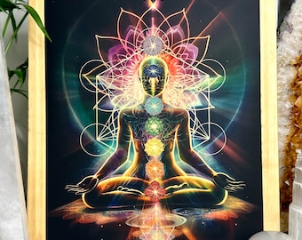 Energy Healing Metatron Grid Cloth Linen Cloth Distance Healing Reiki ...