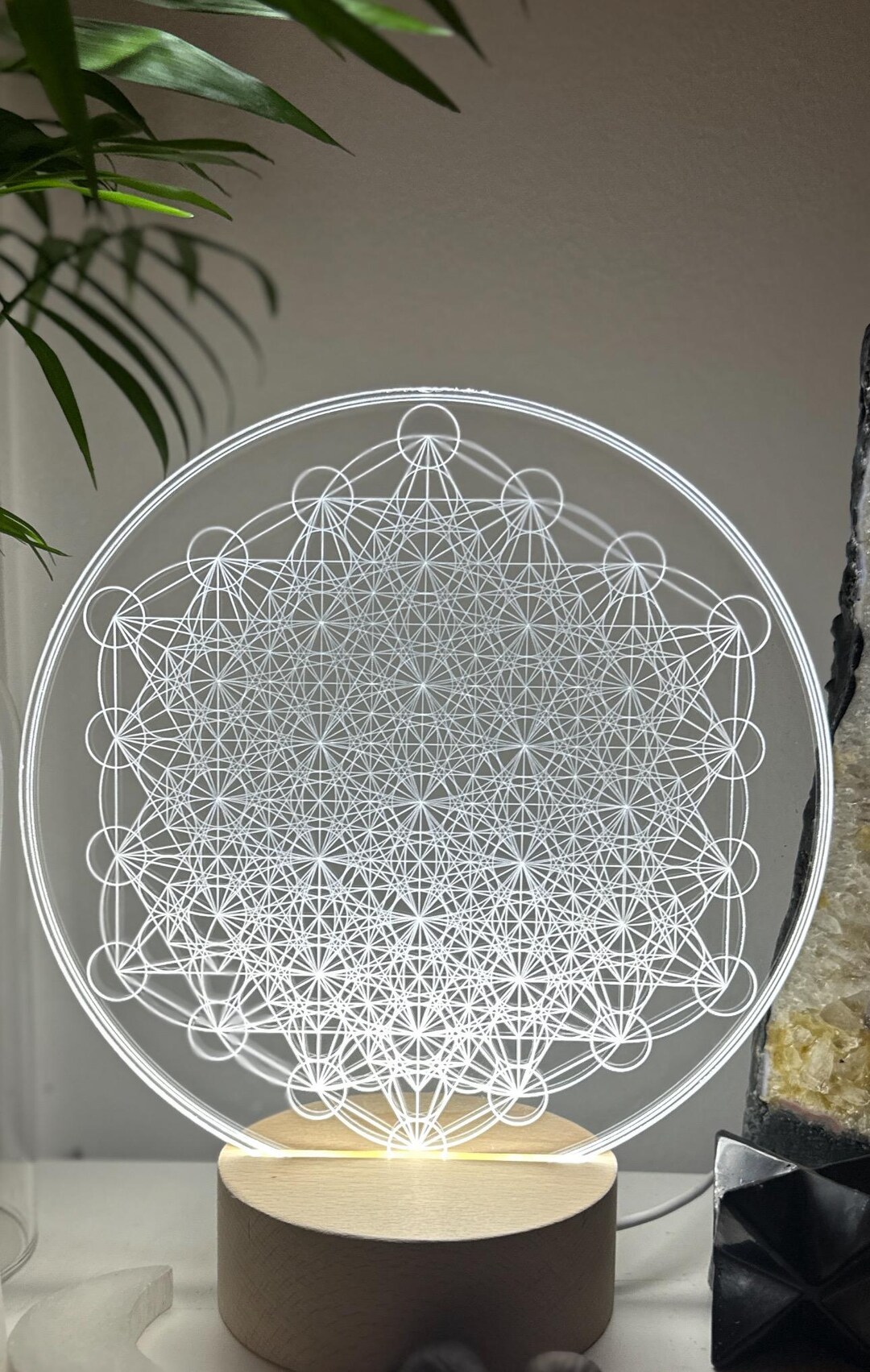 Variation of Metatron’s Cube X 18 Small LED Night Light - Embrace This ...
