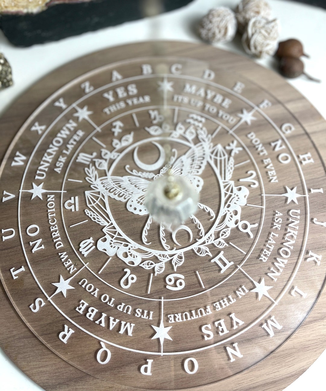 Spirit | Pendulum/ Acrylic Board - Locally Made - Etsy