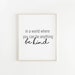 Be Kind Print | Wall Decor | Quote Print - Etsy