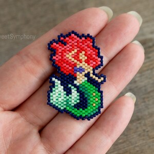 Mermaids - Brick Stitch - Mermaid Bead Pattern - 2 Designs - Etsy