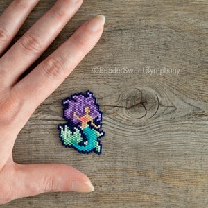 Mermaid - Bead Pattern - Brick Stitch - Etsy