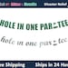 Hole in One Par-tee Banner First Birthday Party Banner Golf - Etsy