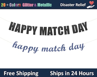 Happy Match Day Banner Match Day Residency Decorations - Etsy