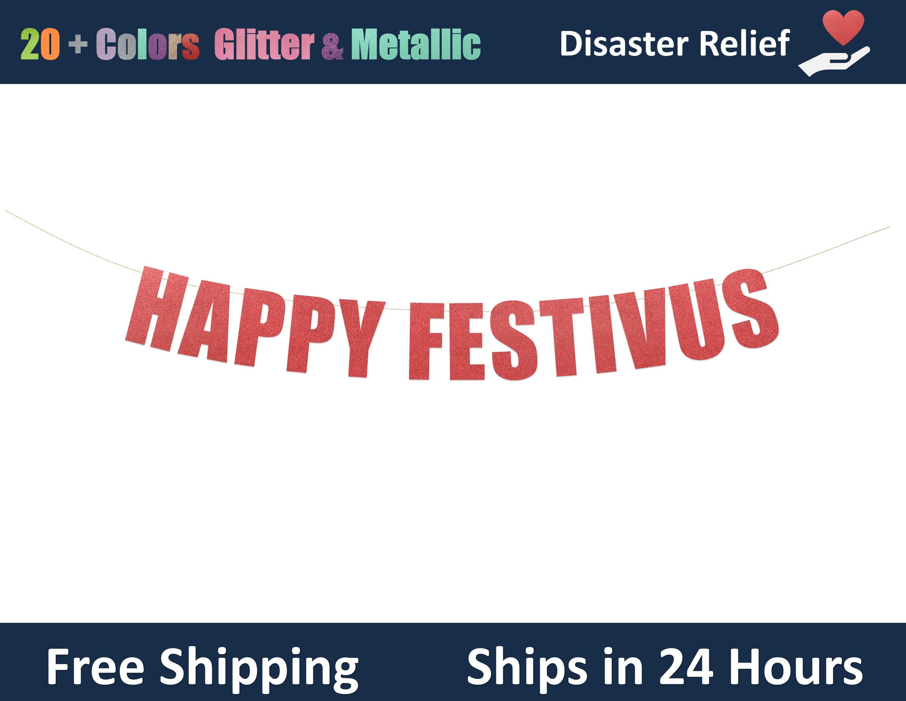 Happy Festivus Banner - Anti-christmas Commercialization Party ...