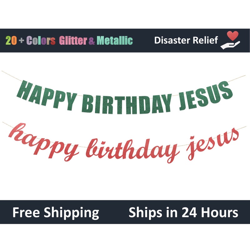 Happy Birthday Jesus - Etsy