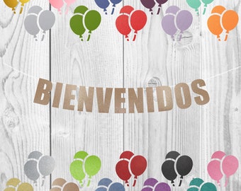 Bienvenidos Banner - Etsy