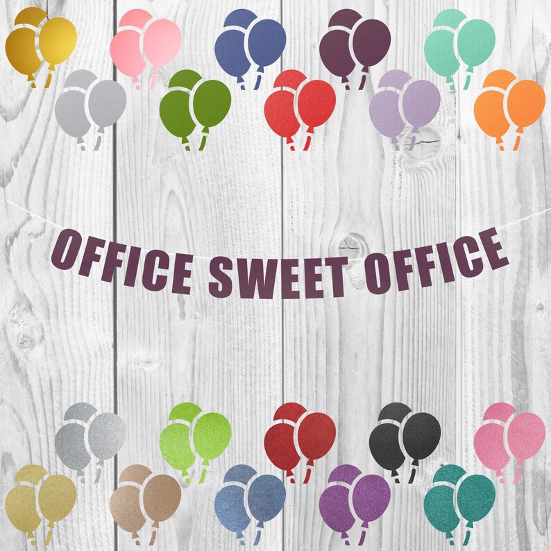 Office Sweet Office Banner Office Decor Funny Banner Sign | Etsy