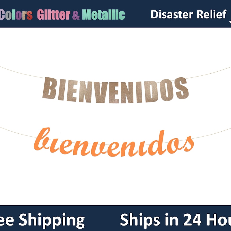 Bienvenidos - Etsy