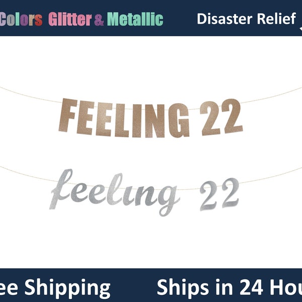 22nd Birthday Decorations Etsy