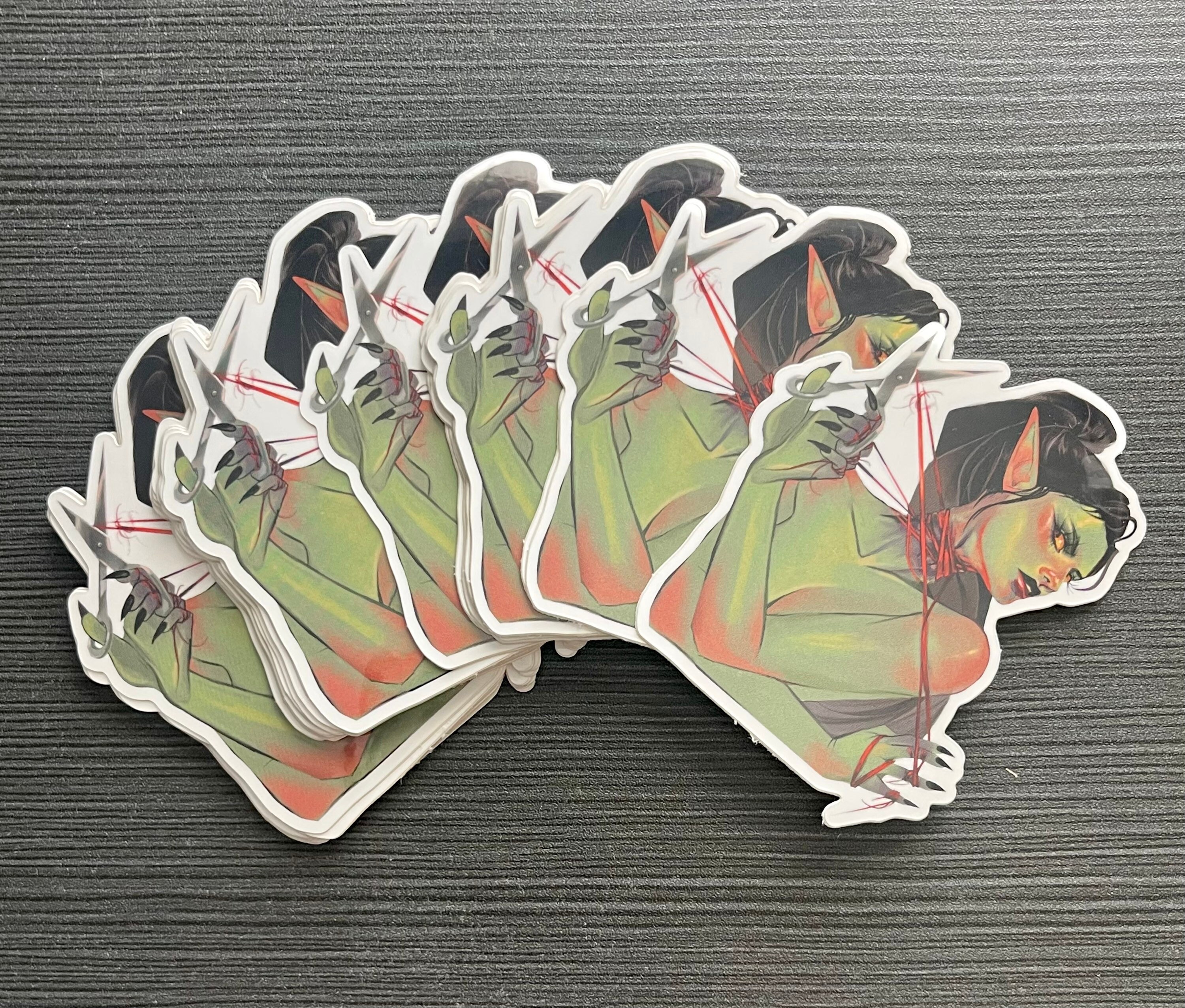 Cut the Cord Sticker Red String of Fate - Etsy