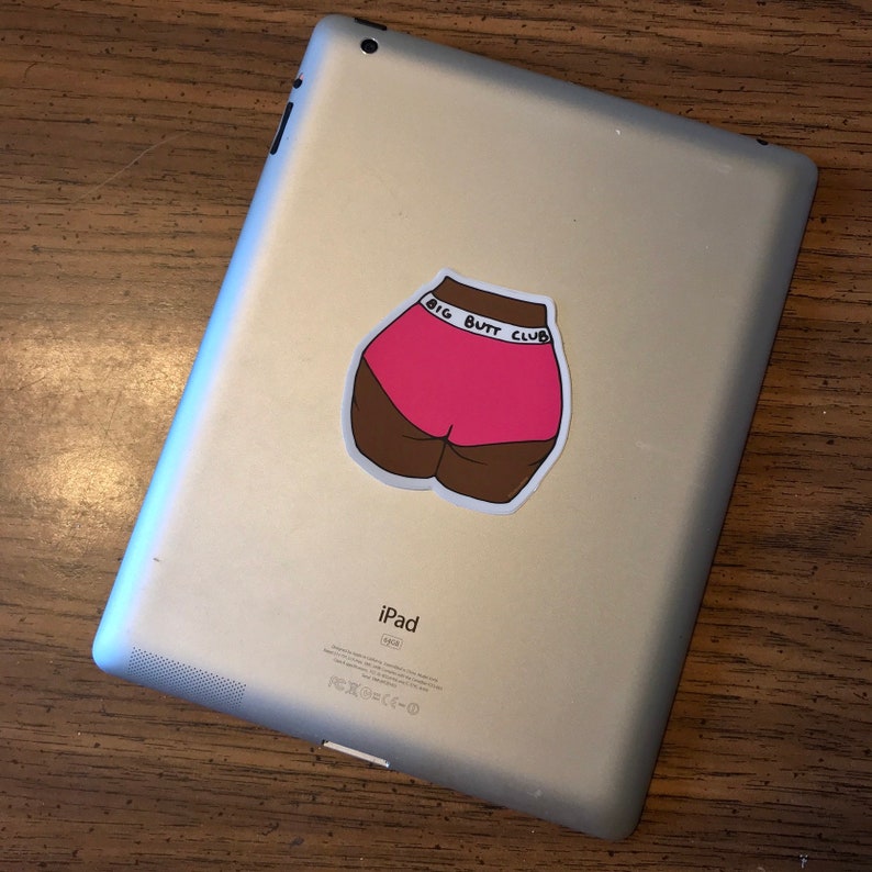 Big Butt Club Sticker // Feminist // Empowerment - Etsy