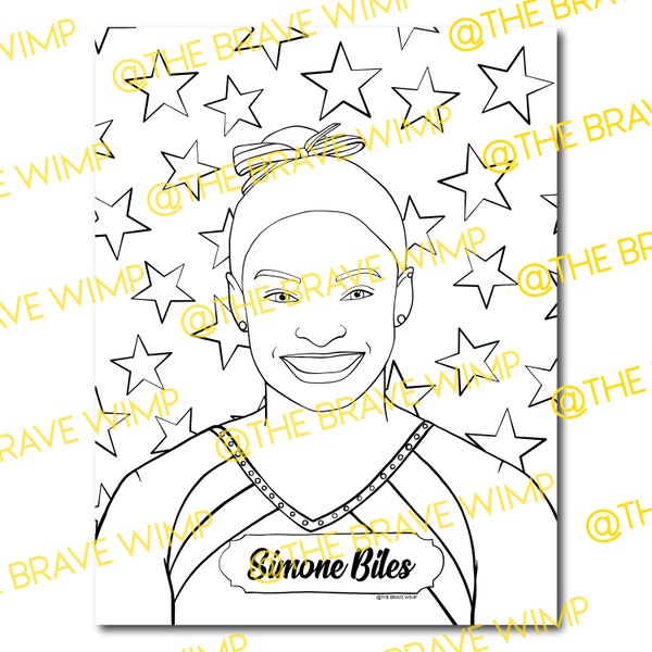 Simone Biles - Etsy