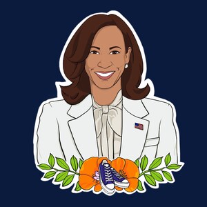 Vice President Kamala Harris Sticker - Etsy