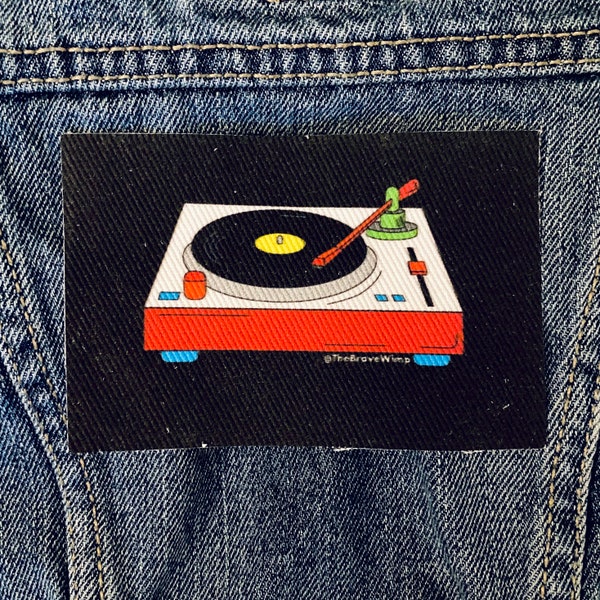 Record Player Patch - Etsy