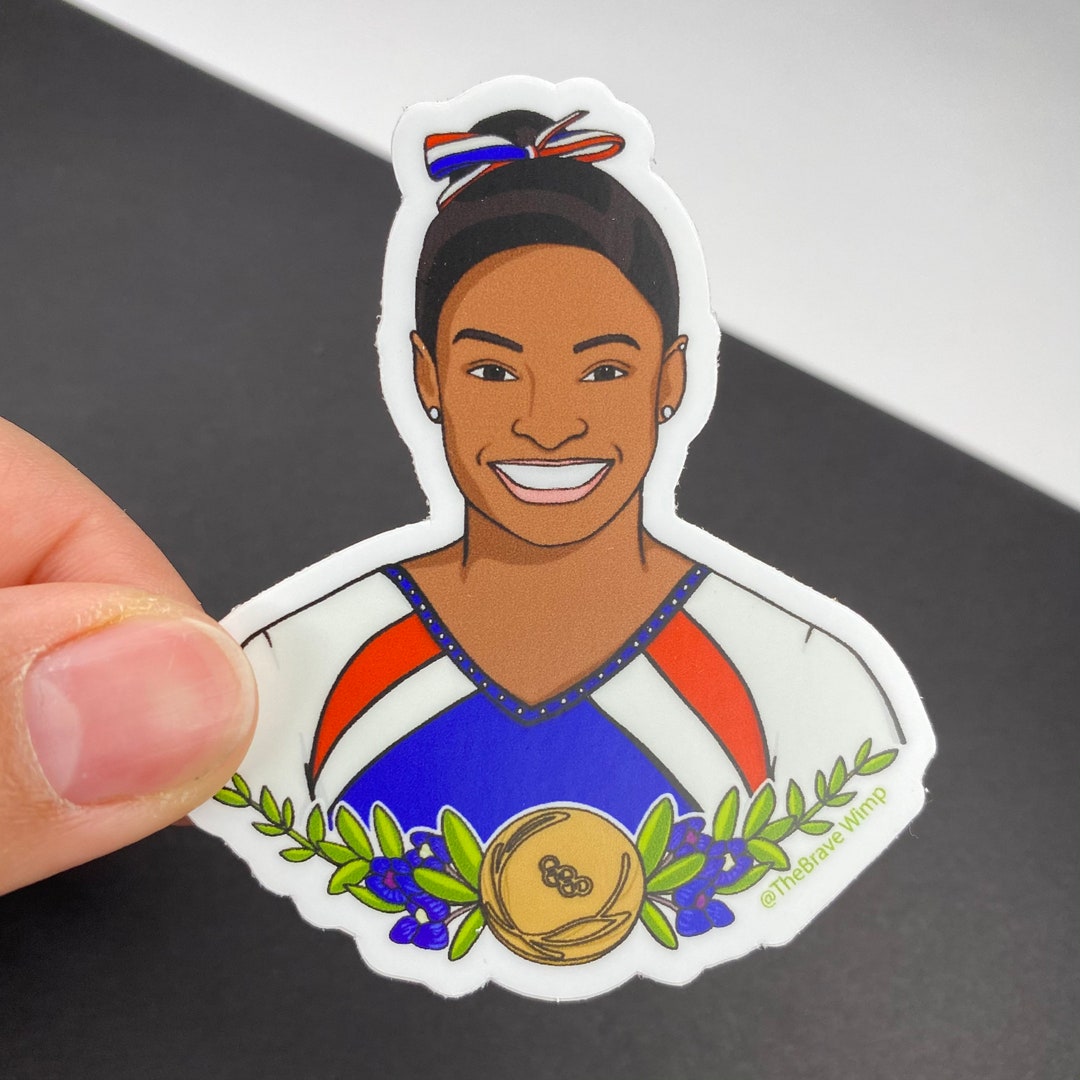 Simone Biles Sticker - Etsy