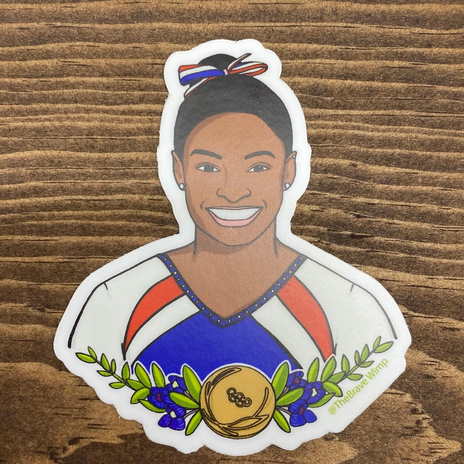 Simone Biles Sticker - Etsy