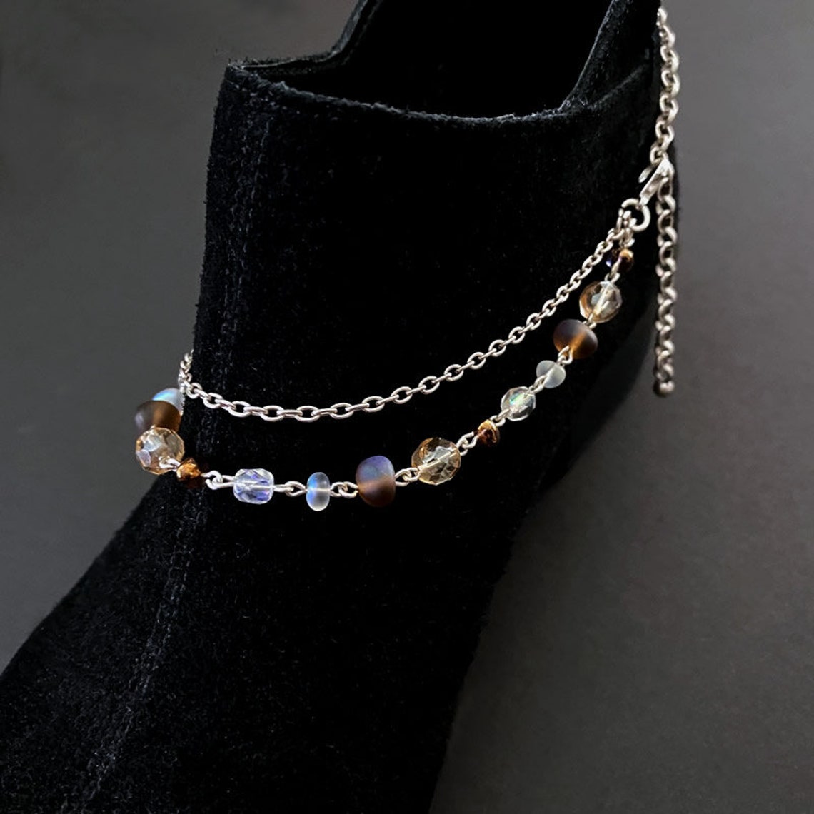Beaded Jewelry Boot Bling Boot Jewelry Boot Bracelet Shoe - Etsy