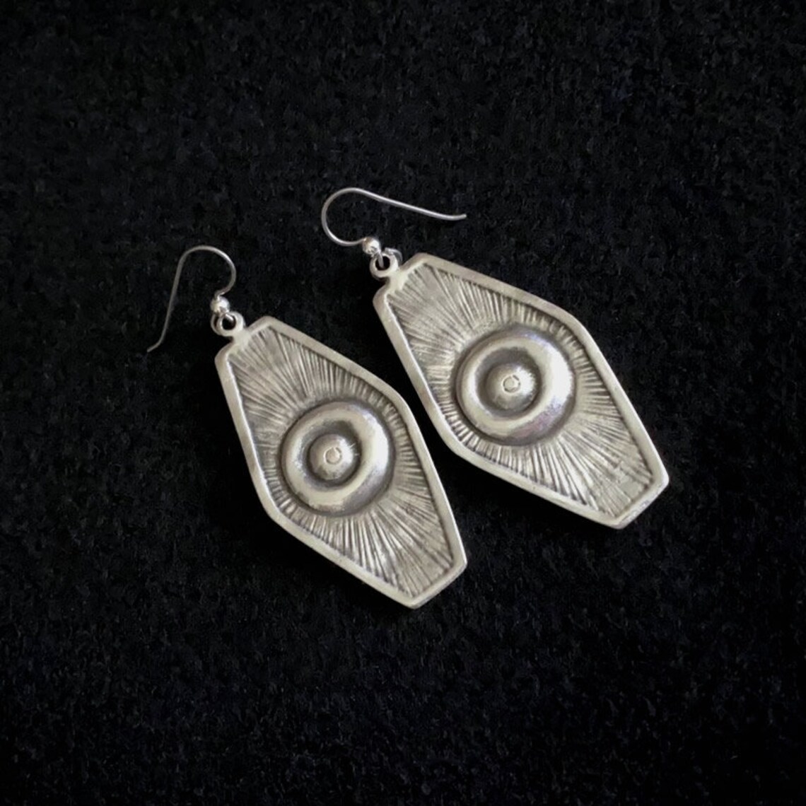 Chunky Jewelry, Boho Earrings, Silver Earrings, Festival Jewelry ...