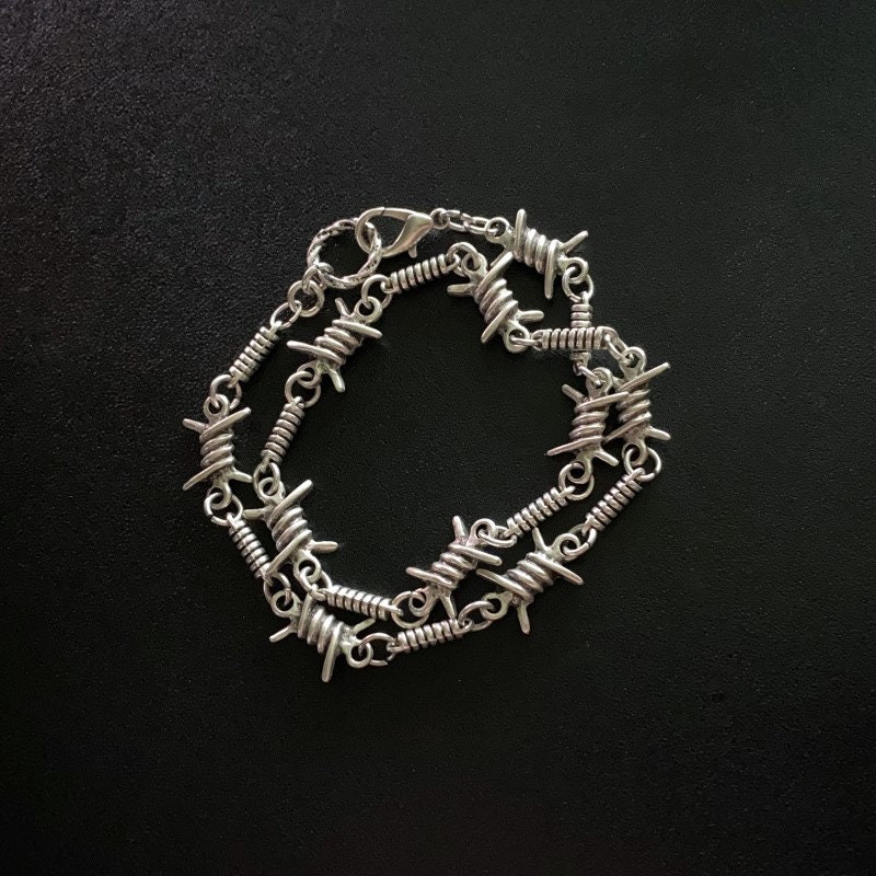Barbed Wire Chains - Etsy