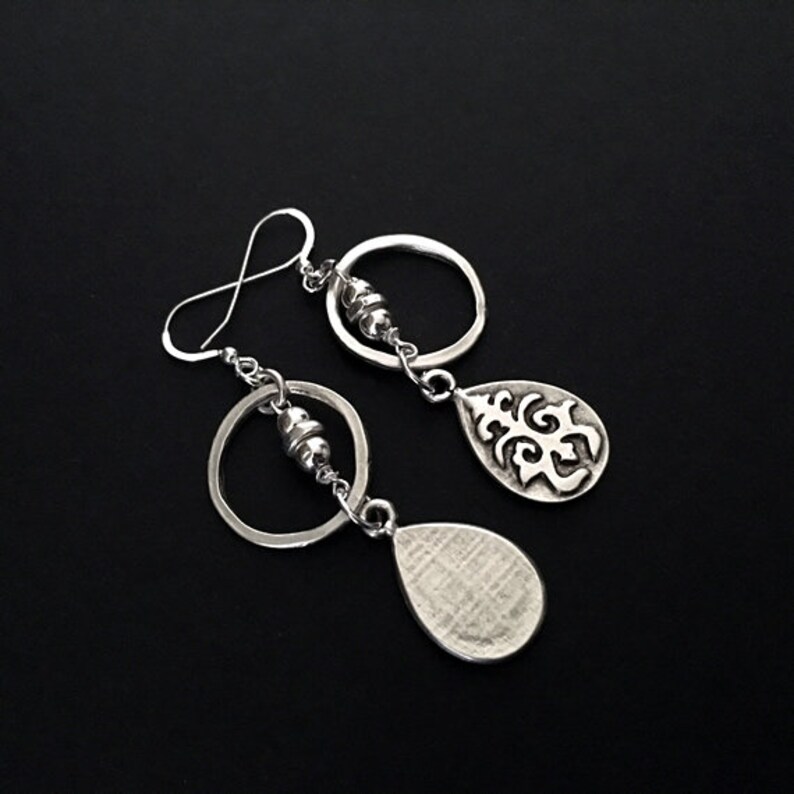 Boho Earrings, Boho Jewelry, Silver Earrings, Festival Jewelry, Hippie ...