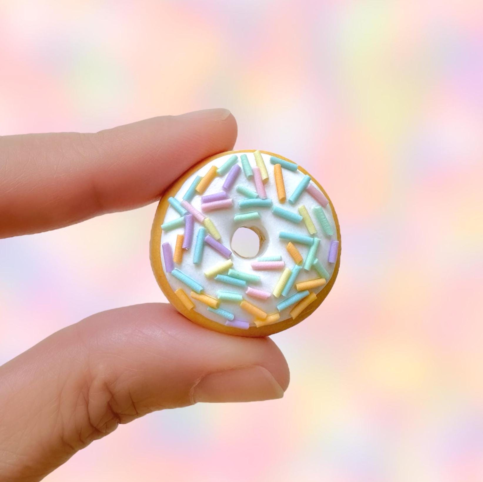 Frosted Donut Fridge Magnets, Food Magnet, Locker Magnet, Gift for ...