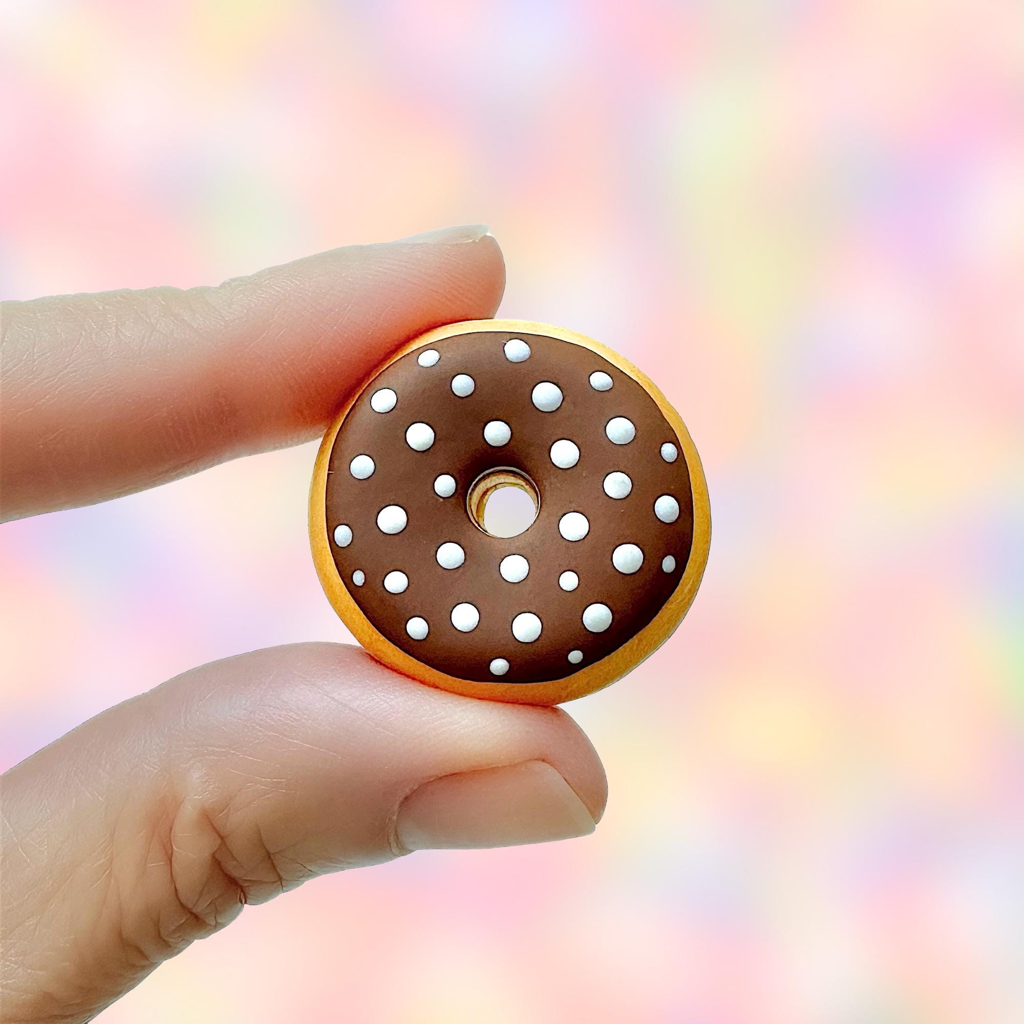 Frosted Donut Fridge Magnets, Food Magnet, Locker Magnet, Gift for ...