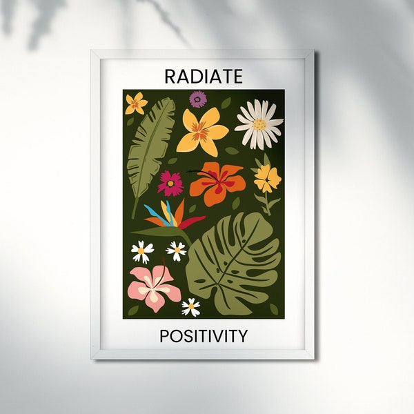 Aesthetic Floral Print - Etsy