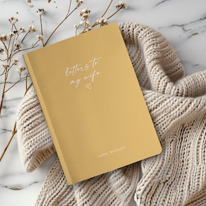 Letters to My Wife - Custom Dear Wife Journal - Personalized Wife ...