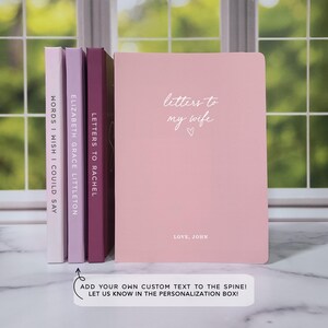 Letters to My Wife - Custom Dear Wife Journal - Personalized Wife ...