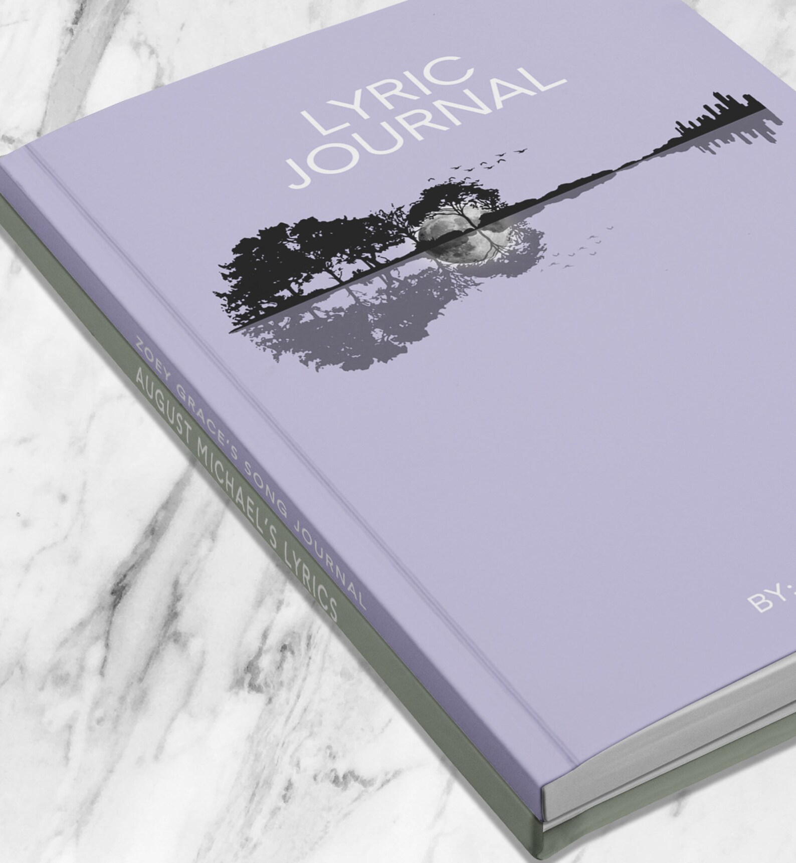 Personalized Lyric Journal - Musician's Songwriting Notebook - Custom ...