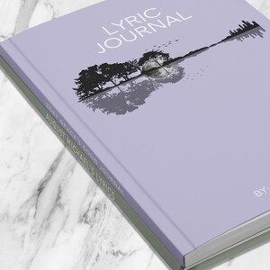Personalized Lyric Journal - Musician's Songwriting Notebook - Custom ...