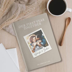 Our First Year Together - Personalized Couple Memory Journal – First ...