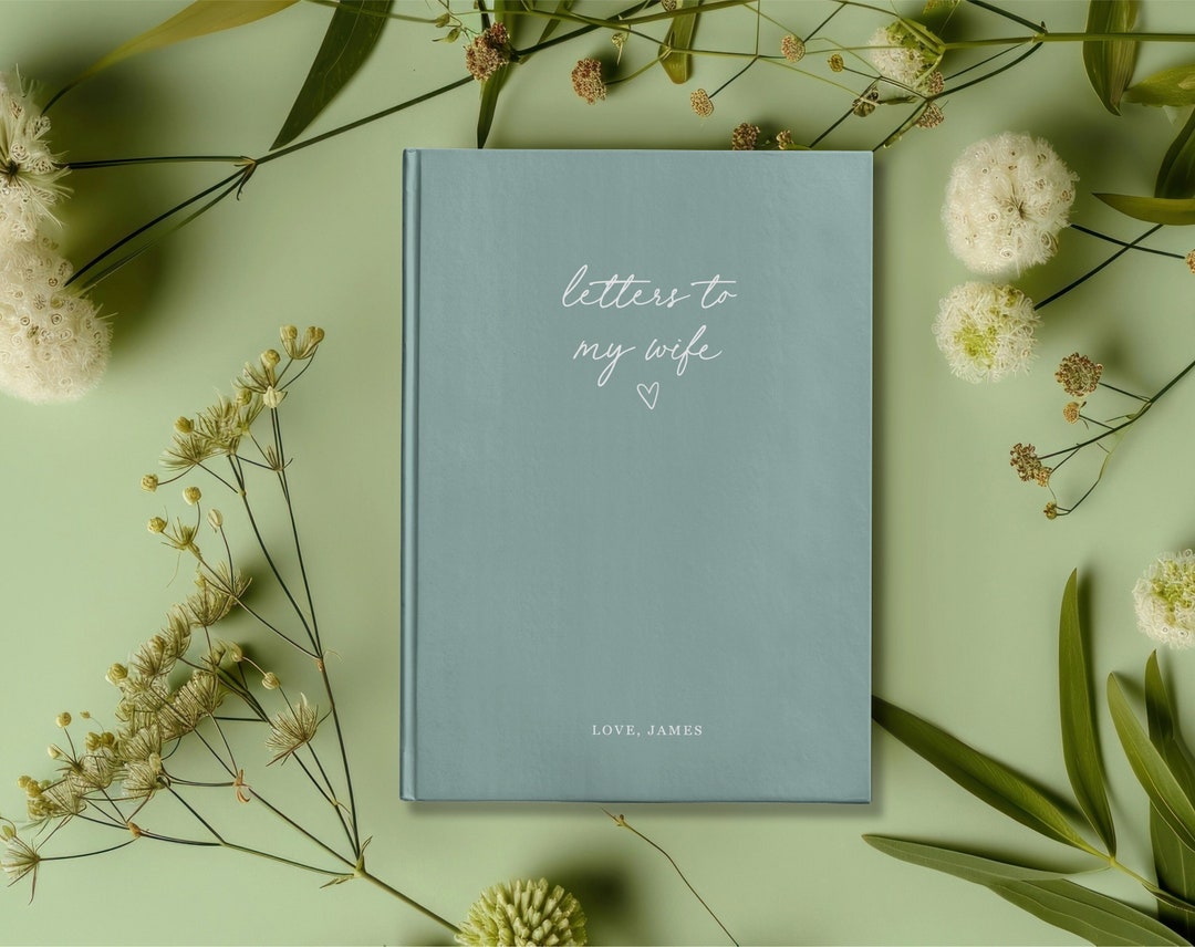 Letters to My Wife Custom Dear Wife Journal Personalized Wife Memory ...