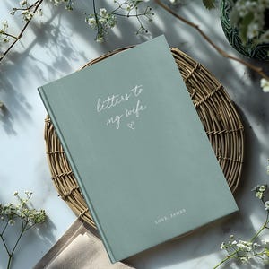 Letters to My Wife - Custom Dear Wife Journal - Personalized Wife ...
