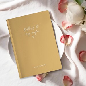 Letters to My Wife - Custom Dear Wife Journal - Personalized Wife ...