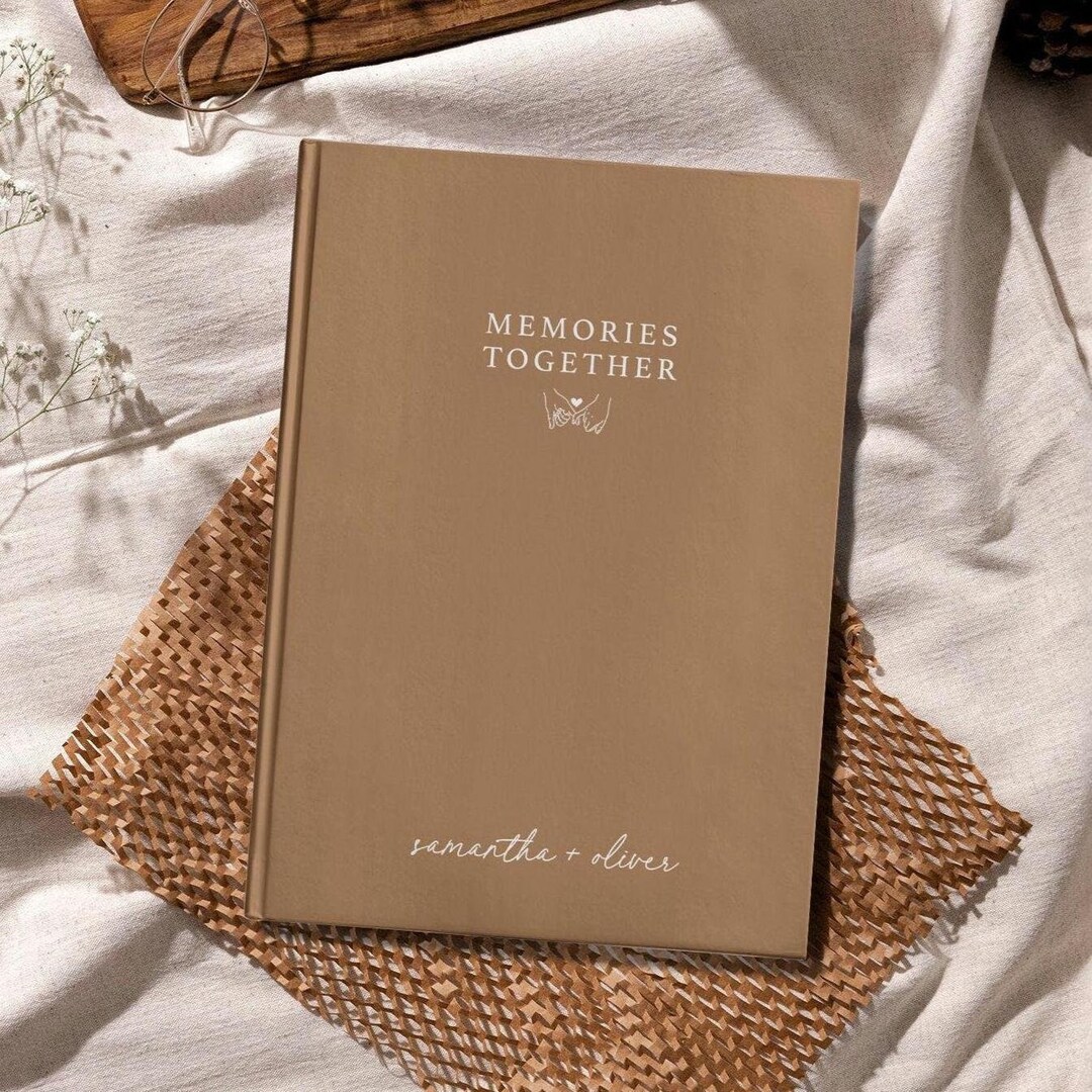 Memories Together - Personalized Couples Journal – Anniversary Gift ...