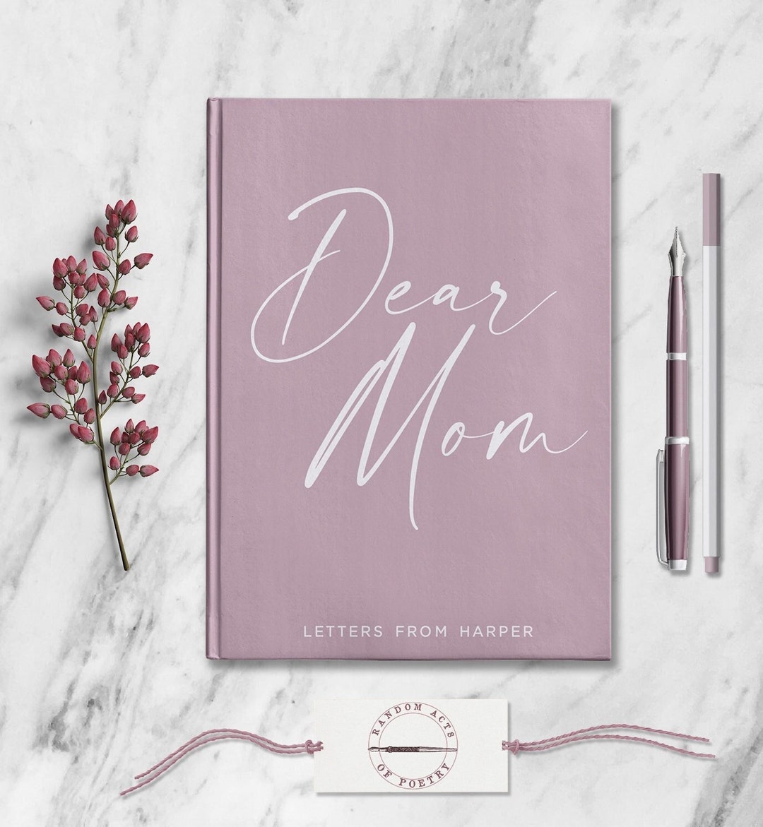 Letters to Mom Personalized Mama Notebook Custom Dear Mom - Etsy