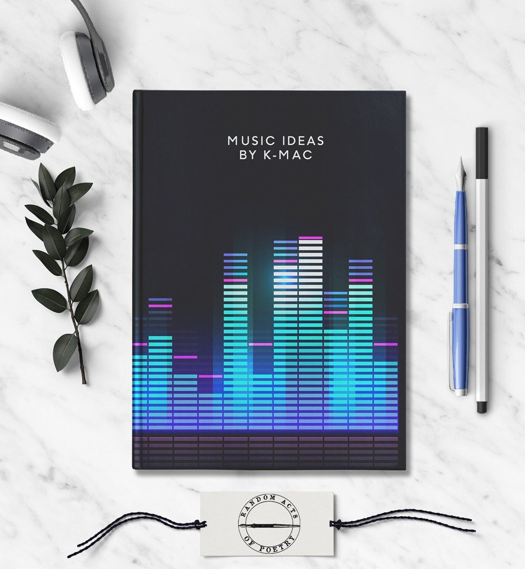 Personalized Music Journal Custom Songwriters Notebook Musician Song ...