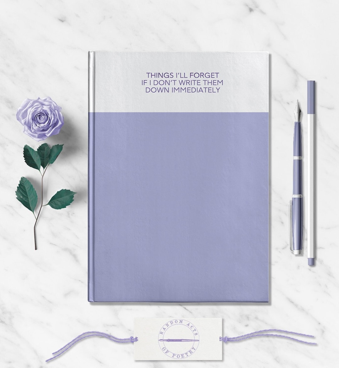 Simple Writing Personalized Quote Notebook Custom Name Journal ...