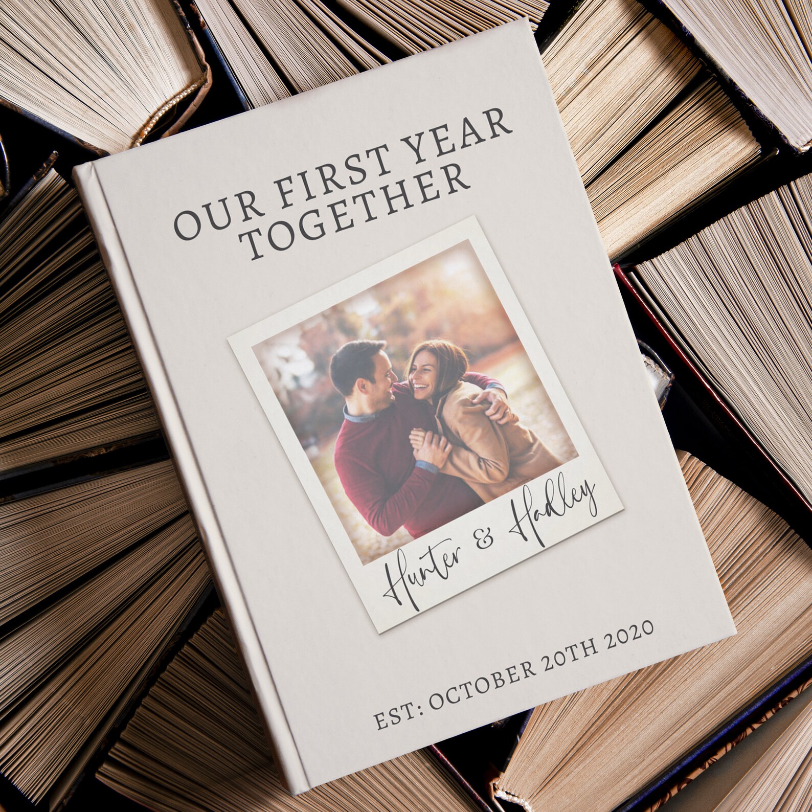Our First Year Together Personalized Couple Notebook Custom - Etsy