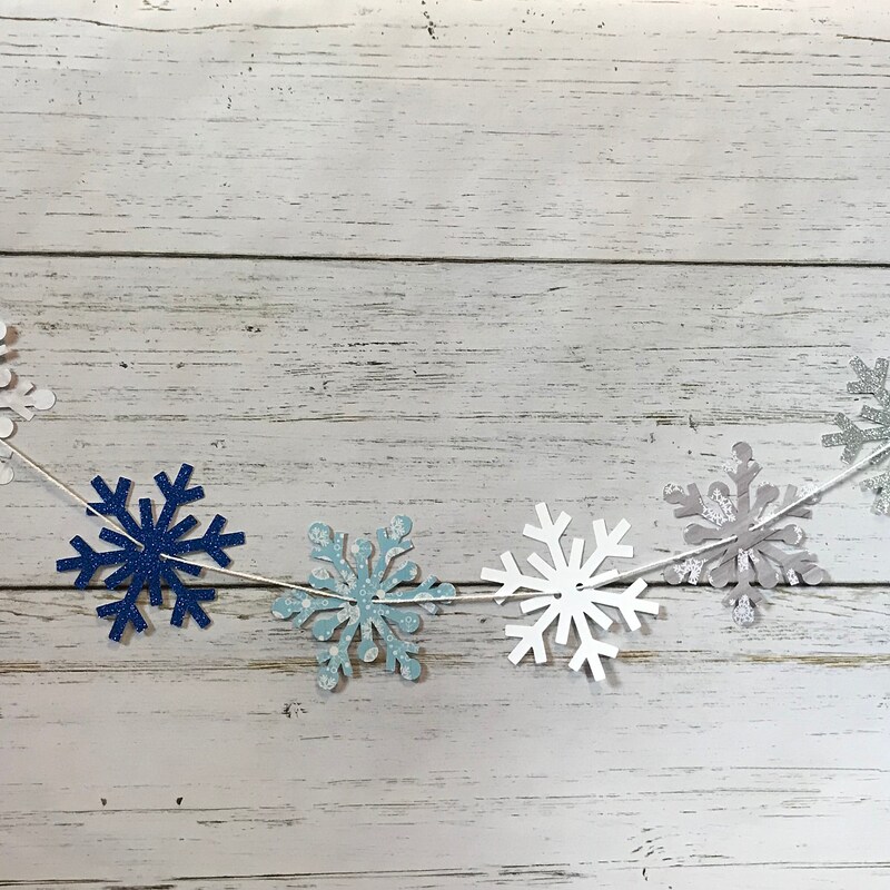 Snowflake Garland - Etsy