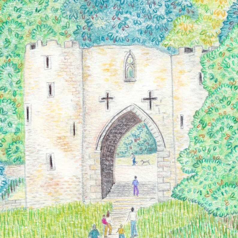Castle Ruin Roundhay Park Leeds West Yorkshire - Etsy