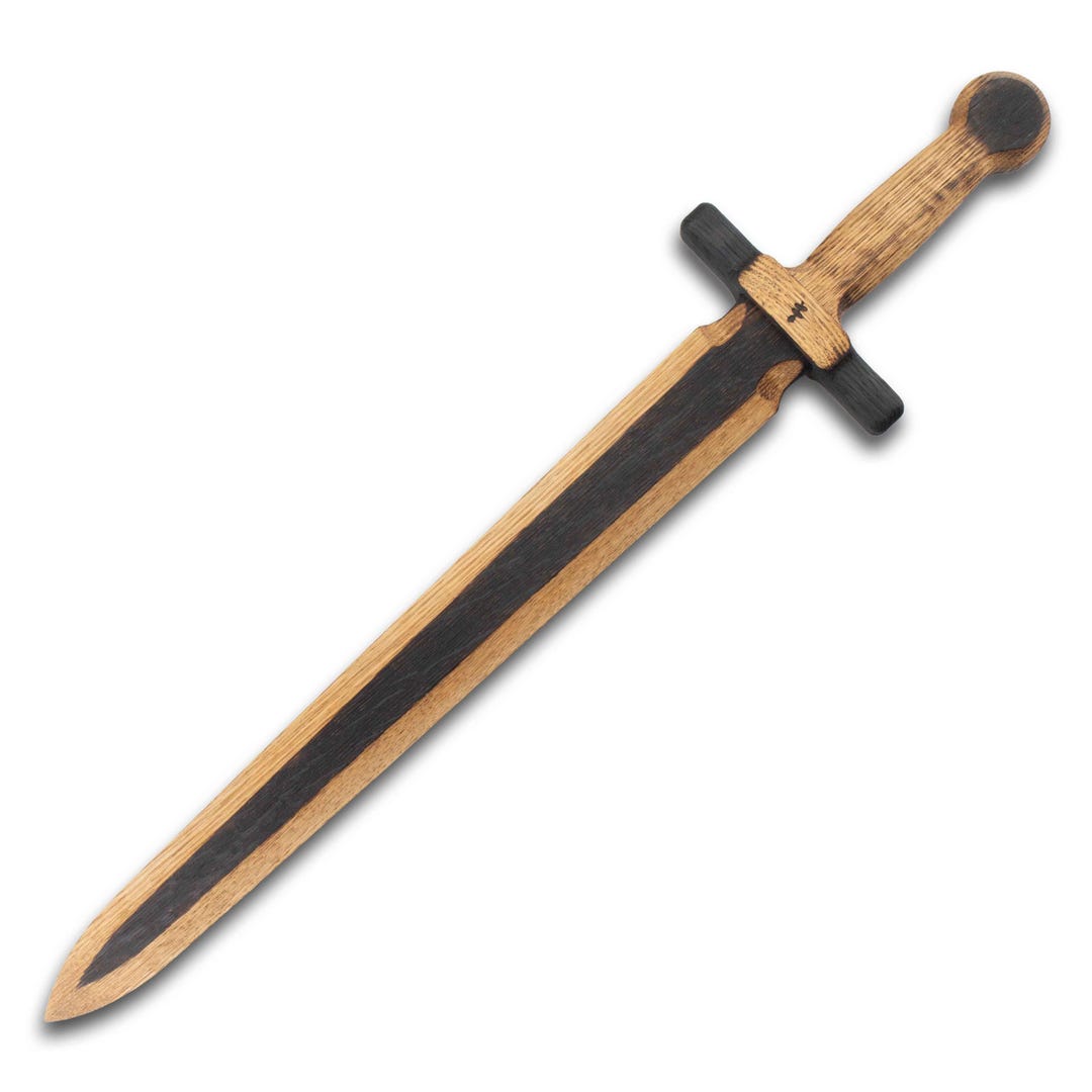 Oak Longsword Wood Toy Sword - Etsy
